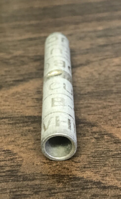 Penn-Union Copper Compression Splice - Long Barrel 3 AWG BBCU-3 | eBay