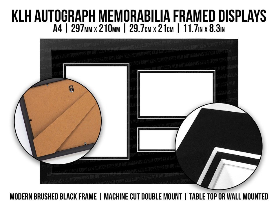 David de Gea Signed A4 Framed Photo Display Autograph Manchester United ...