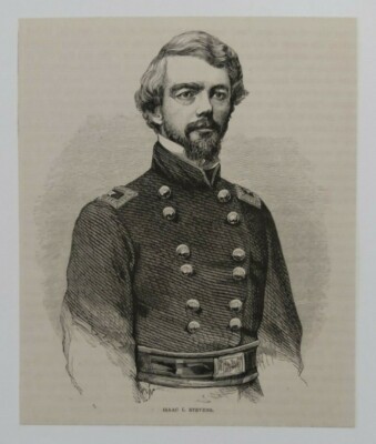 1868 Isaac I. Stevens (Civil War) Engraving | eBay