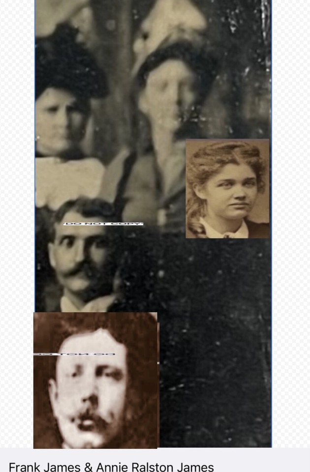Jesse James, Frank James, Cole Younger & Bob Younger Tintype Real Big ...