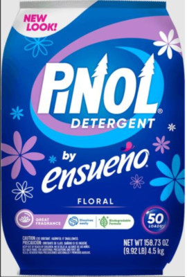 PINOL by Ensueno Floral powder Laundry Detergent Waschmittel 50 Loads ...