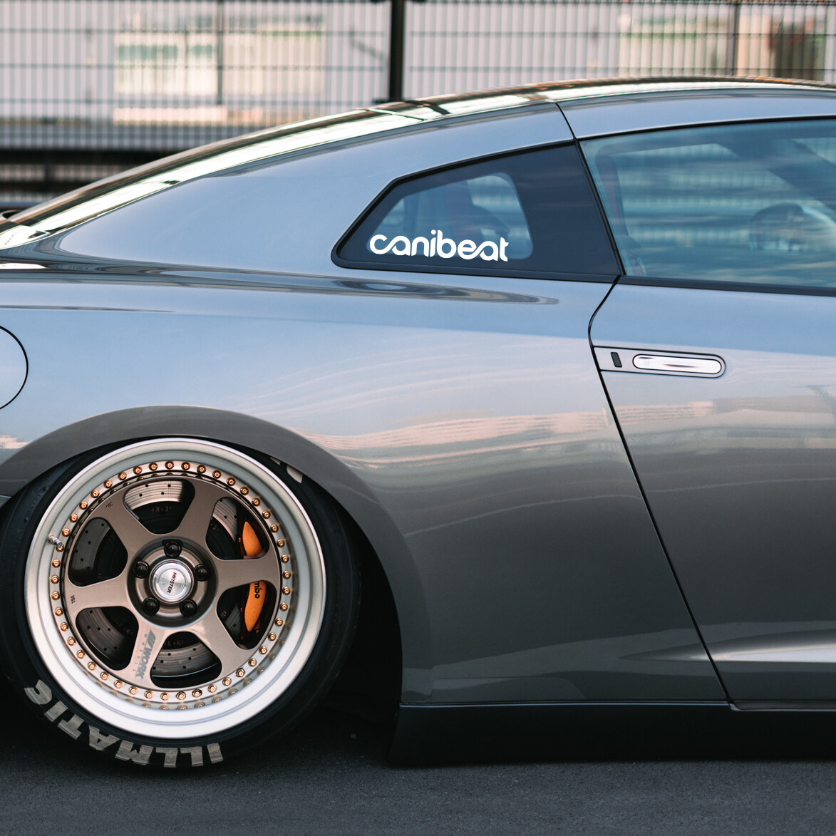 Canibeat Sticker Blue