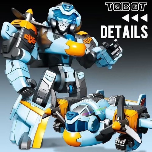 CHN Ver. TOBOT V GD CrossWind AirPang Blue Airplane Transform Robot ...