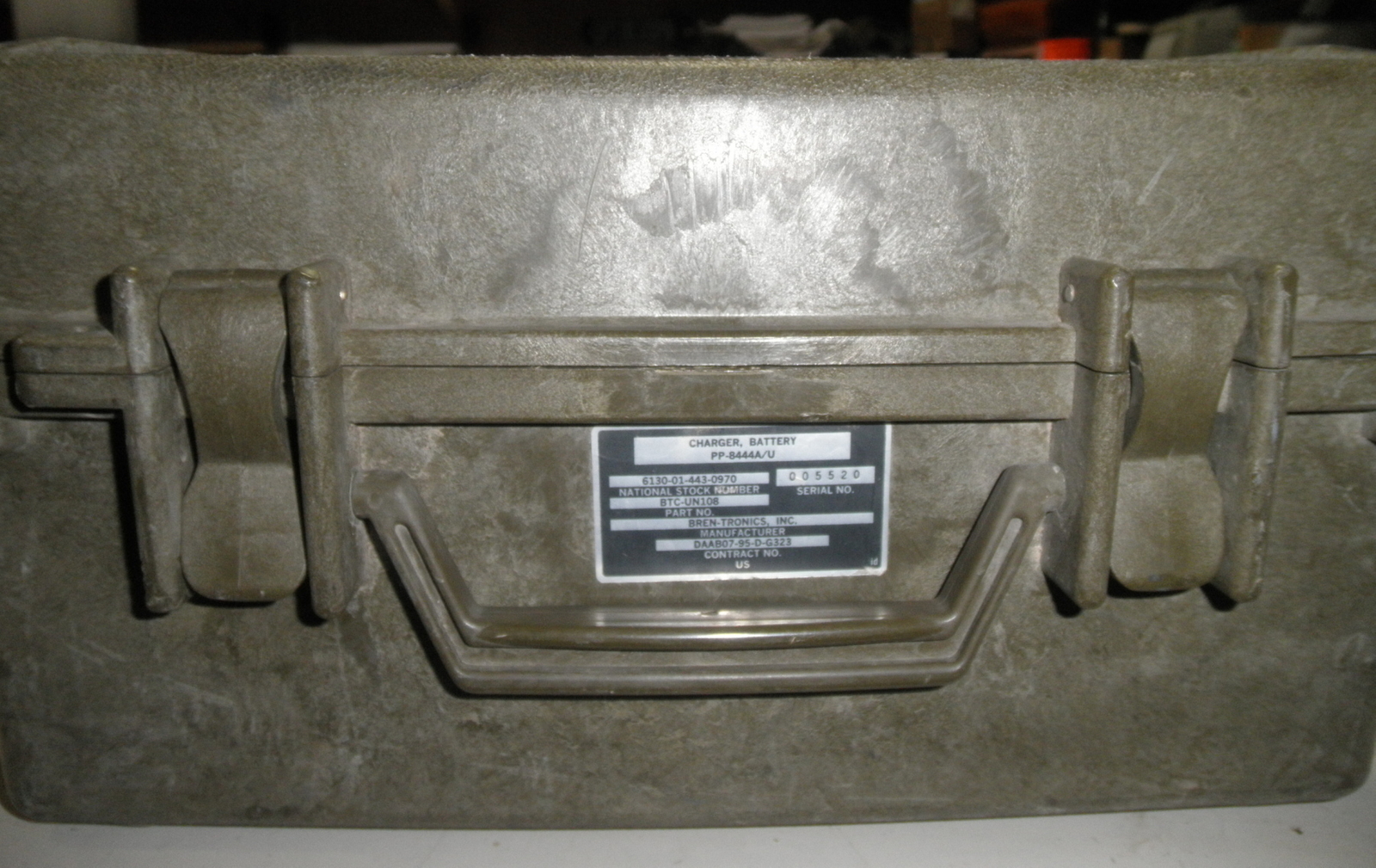 6130-01-443-0970 PP-8444A/U Charger; Battery Bren-Tronics BTC-UN108 ...
