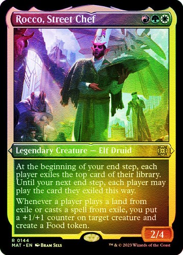 Rocco, Street Chef (Foil Etched) : MTG - MOM The Aftermath | eBay