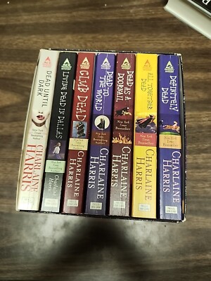Sookie Stackhouse True Blood Series By Charlaine Harris 8-Novel Box Set ...