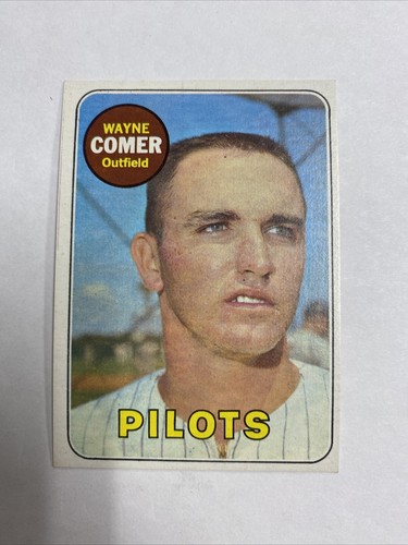 1969 Topps Baseball Wayne Comer Seattle Pilots Card #346 | eBay