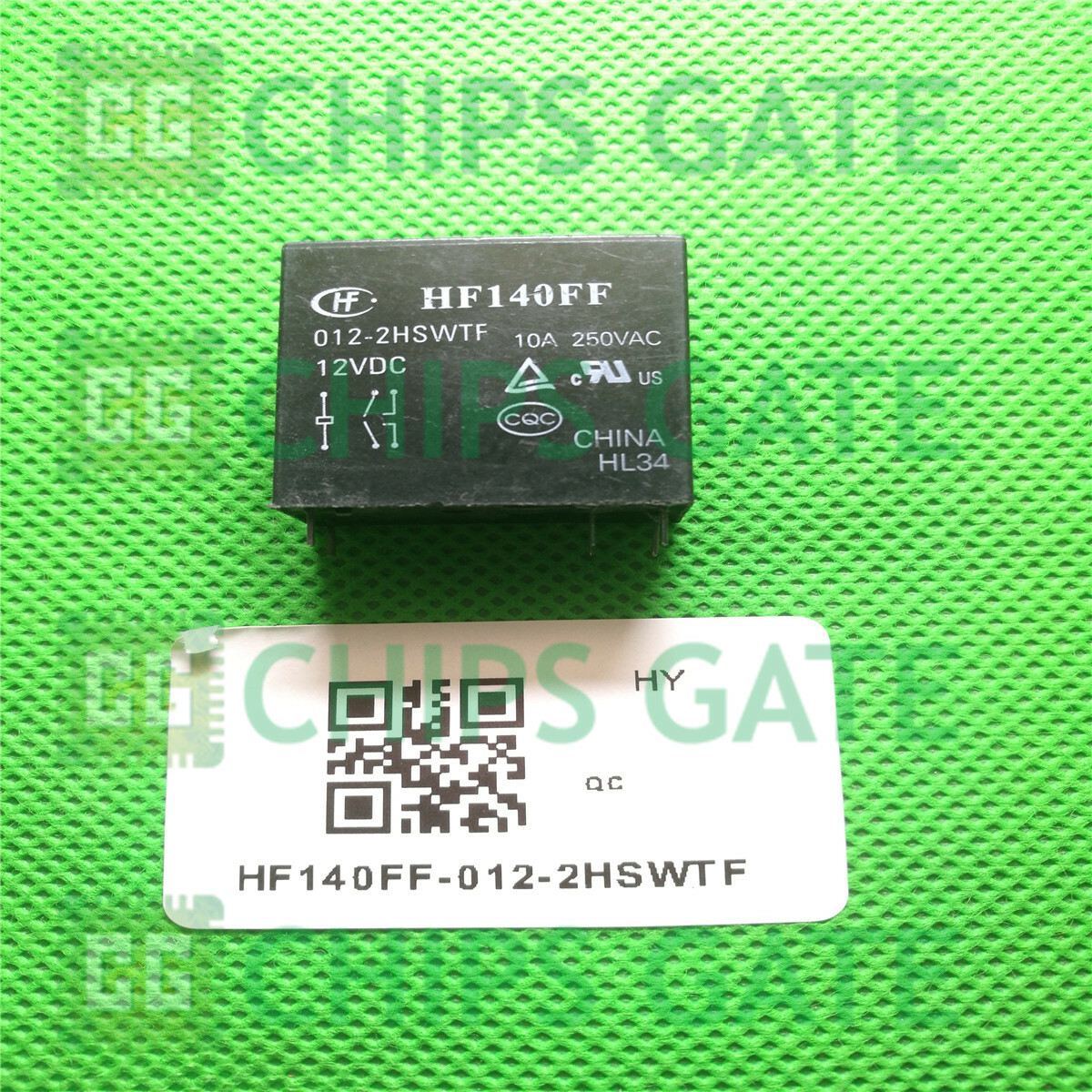 4PCS HF140FF/012-2HSWTF Intermediate Power Relay 10A 12VDC 6 Pins | eBay