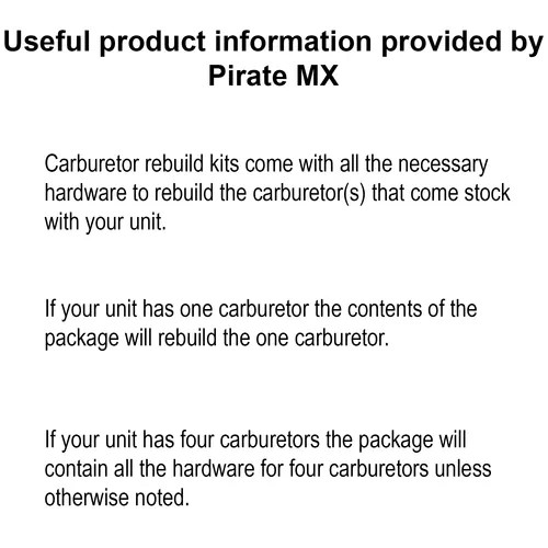 All Balls Carb Carburetor Rebuild Repair Kit for Polaris XC 700 97-98 ...