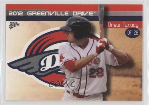 2012 MultiAd Sports Greenville Drive Drew Turocy #32 | eBay