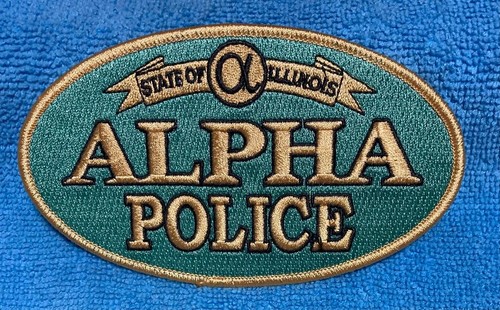 ILLINOIS- VILLAGE OF ALPHA POLICE- 675 PEOPLE- HENRY COUNTY- N/E CORNER ...