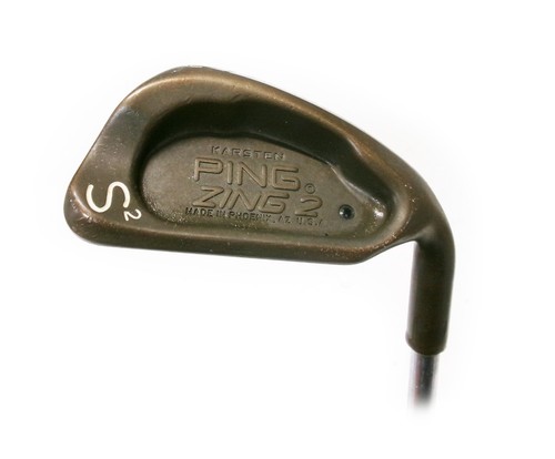 Ping Zing 2 Beryllium Copper Sand Wedge S2 Black Dot Steel JZ Stiff ...