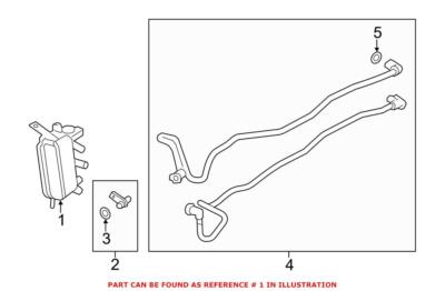 Genuine OEM Automatic Transmission Oil Cooler for BMW 17217638581 | eBay