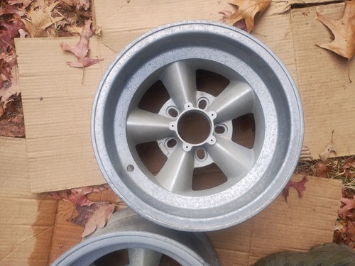 Vintage E-T 5 Spoke Mag Wheels 14x7 (4) Gasser Universal Lug NOS | eBay
