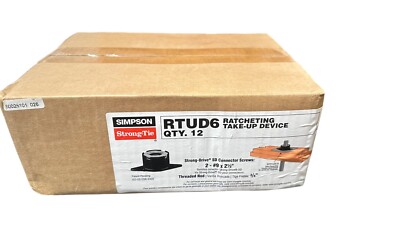 12x Pack Lot Simpson Strong-Tie RTUD6 Ratcheting Take-Up Device | eBay