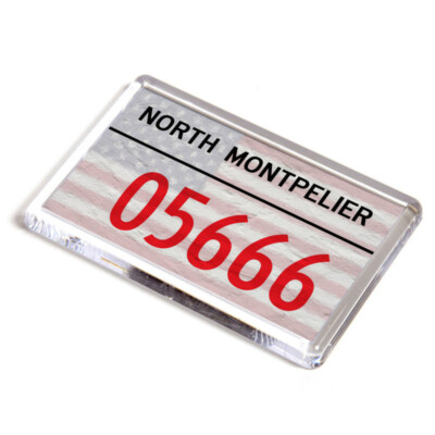 FRIDGE MAGNET - North Montpelier, 05666 - US Zip Code | eBay