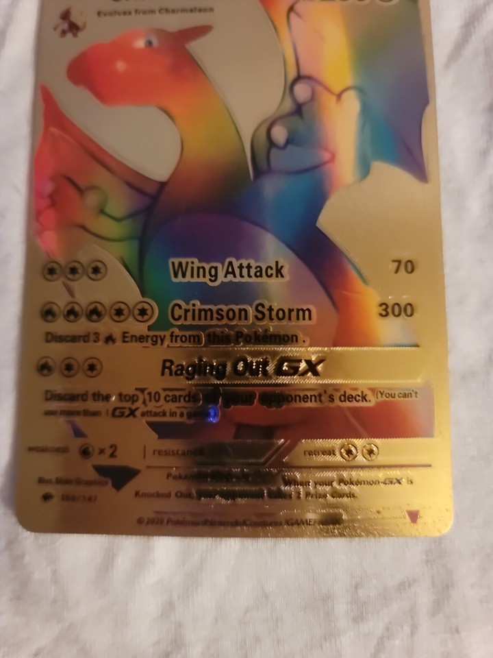 golden charizard card GX | eBay