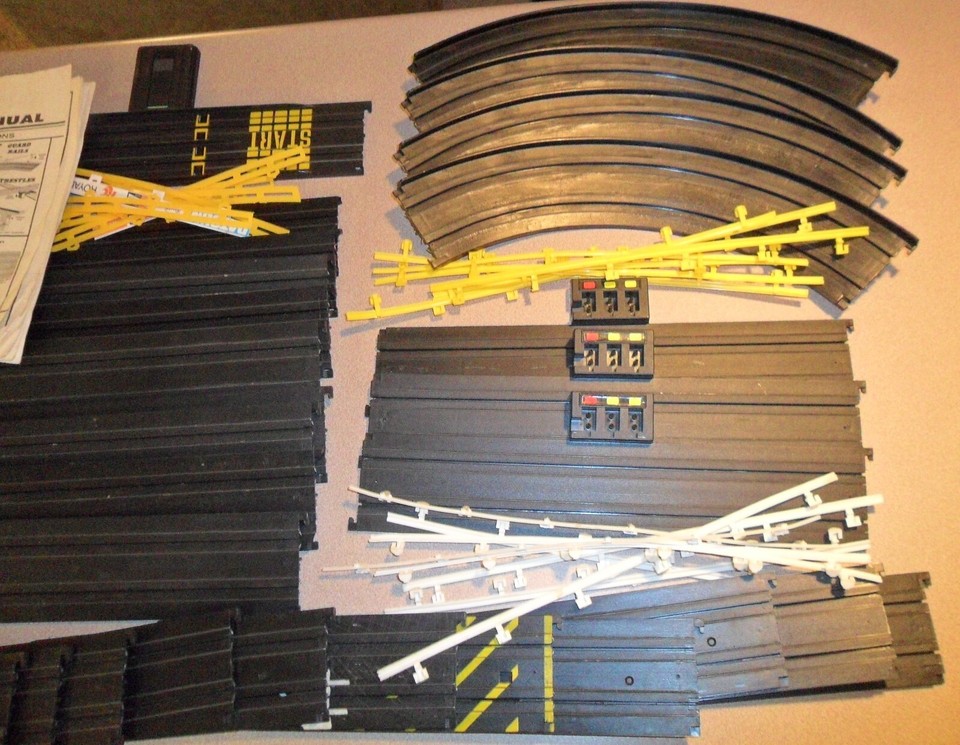 1969 AURORA Model Motoring Parts & Pieces, Track, Controllers, Power ...