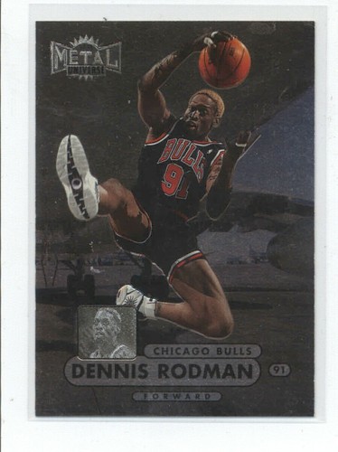 1997-98 Metal Universe Championship Preview - Dennis Rodman #62 for ...