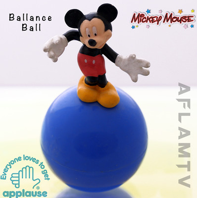 Mickey Mouse Balance Ball Figure Figurine RARE vintage New by Applause ...