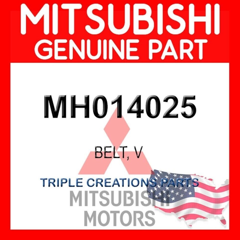 Genuine Mitsubishi MH014025 Belt Alternator & Others OEM | eBay