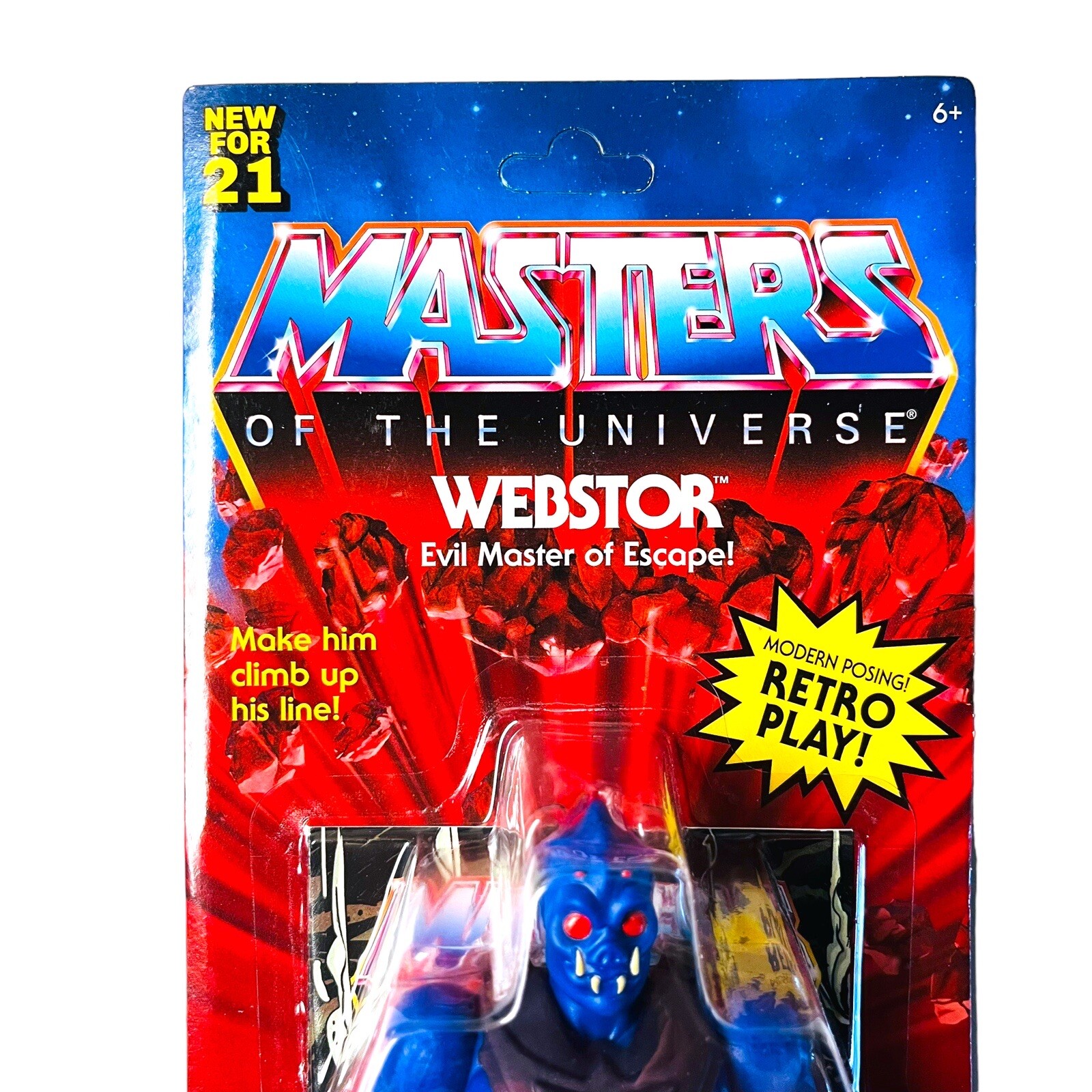 MOTU Origins Webstor Masters of the Universe 5.5” Original Wave Unpunched