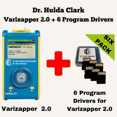 Dr. Hulda Clark Varizapper 2.0 + 6 Program Drivers | eBay