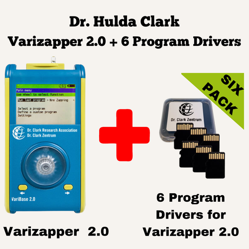 Dr. Hulda Clark Varizapper 2.0 + 6 Program Drivers | eBay