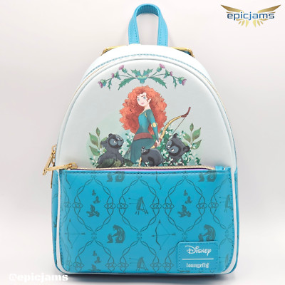 Loungefly Disney Pixar Brave Merida & Brothers Mini Backpack New | eBay