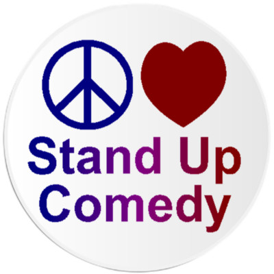 Peace Love Stand Up Comedy - 3 Pack Circle Stickers 3 Inch | eBay