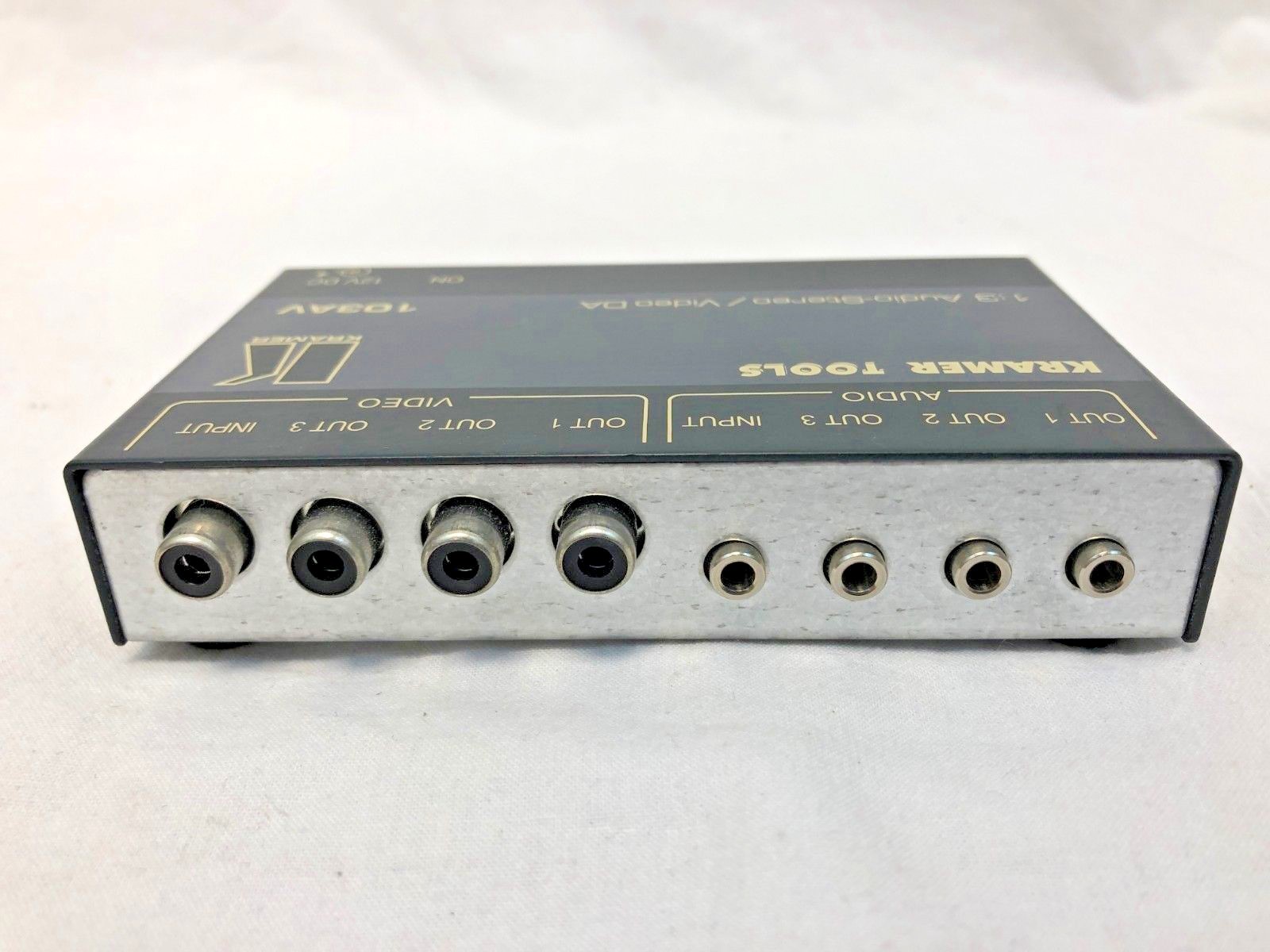 EUC Kramer Tools 103AV 1:3 Composite Video & Stereo Audio Distribution ...
