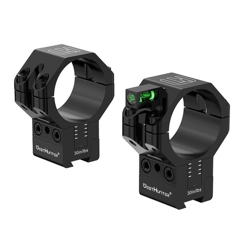 WestHunter 30/34mm Rifle Scope Mount Rings Adjustable MOA Height 20mm ...
