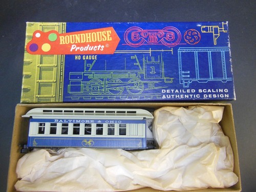 HO SCALE ROUNDHOUSE BALTIMORE & OHIO OVERTON COACH KIT | eBay