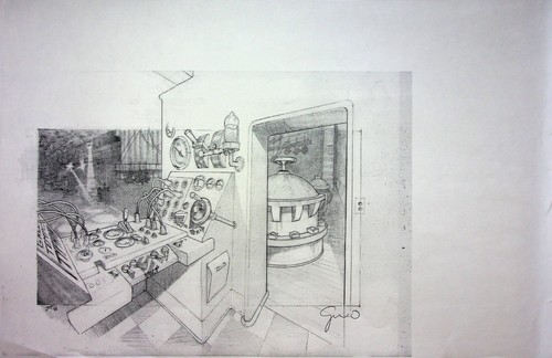 Cats Don't Dance 1997 SIGNED Dennis Greco Production Background Layout ...