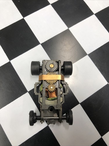 aurora afx non magnatraction Slot Car Chassis Running!! | eBay