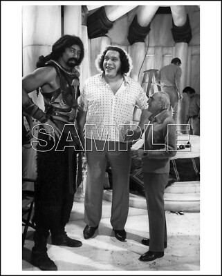 CONAN THE DESTROYER 8X10 Photo 23 WILT CHAMBERLAIN/ANDRE THE GIANT/R ...
