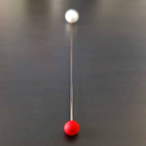 Red & White Neurological Medical Hat Pin | Pins - Visual Field Testing ...