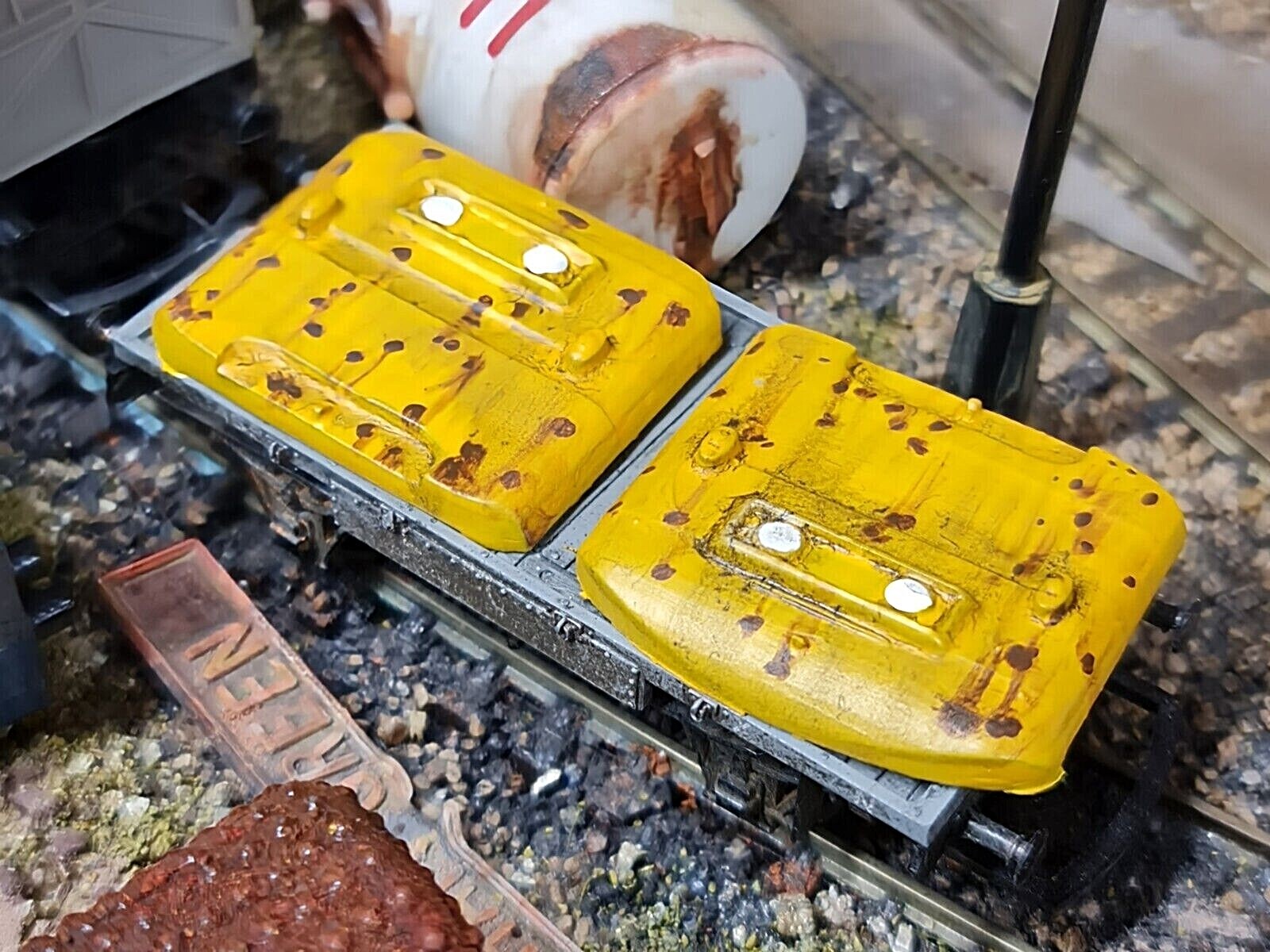 00 Gauge 1/76 Scale Scrapyard Loco Set 2. 3D Printed in Resin | eBay UK