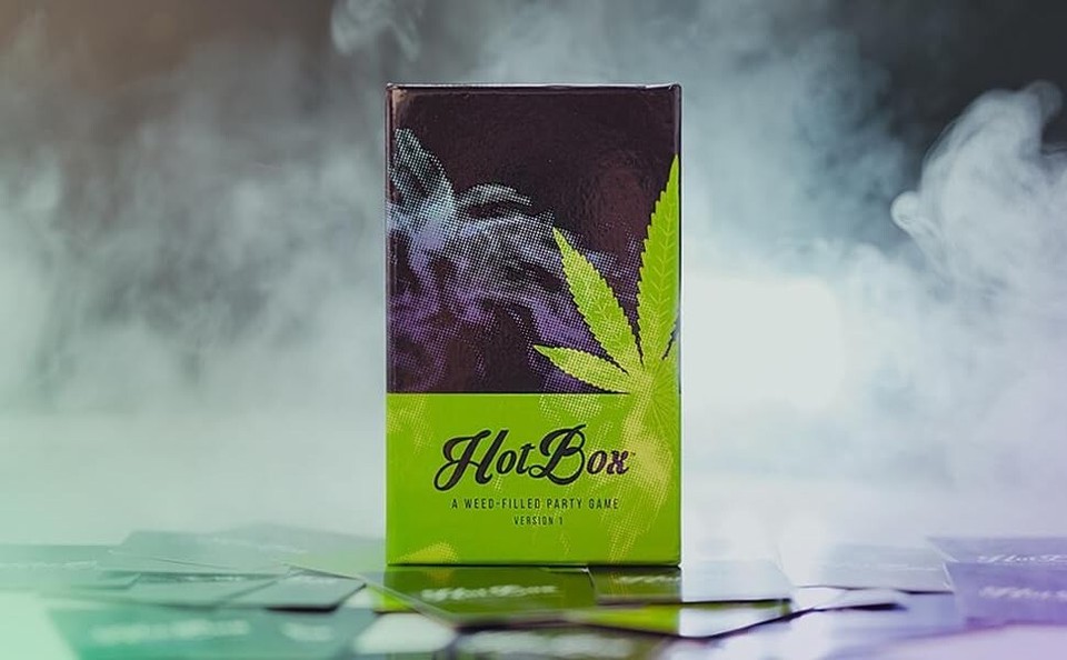 Hot Box Card Game Weed Filled Party Game Version 1 | eBay