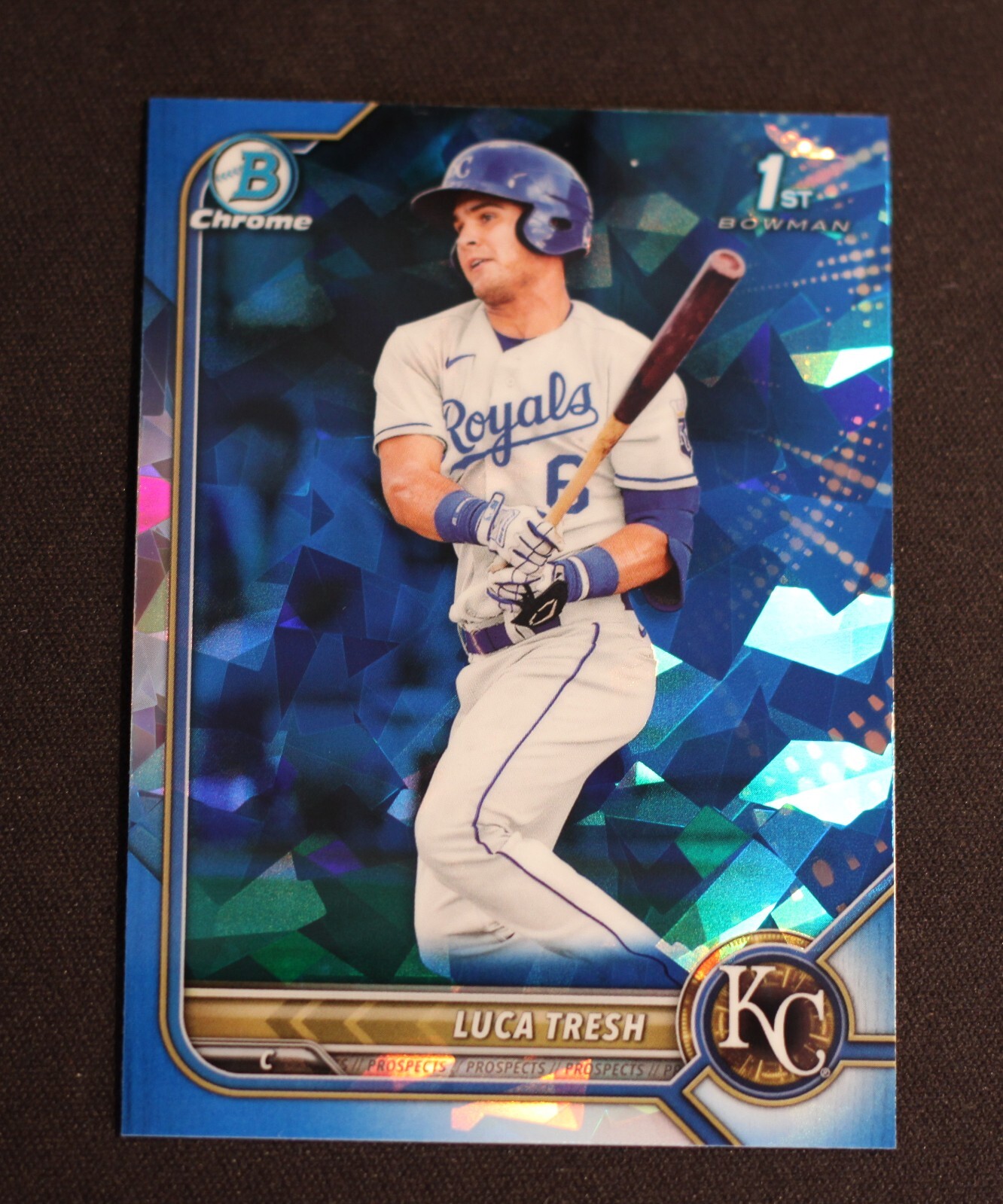 Luca Tresh 2022 Bowman Chrome Sapphire Edition 1st KC ROYALS | eBay