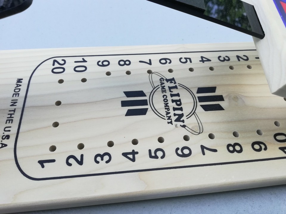 THE ORIGINAL FLIPIN' CORNHOLE TABLE TOP VERSION Indoor game USA Made | eBay