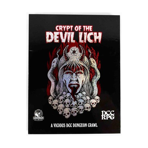 Goodman Games DCC RPG Crypt of the Devil Lich (Kickstarter Ed) (DCC) NM ...