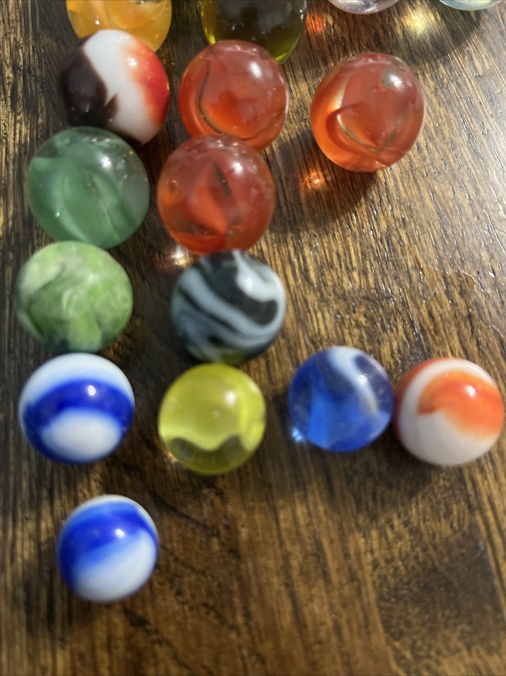 Lot Of 29 Antique Vintage Estate Sale Marbles | eBay