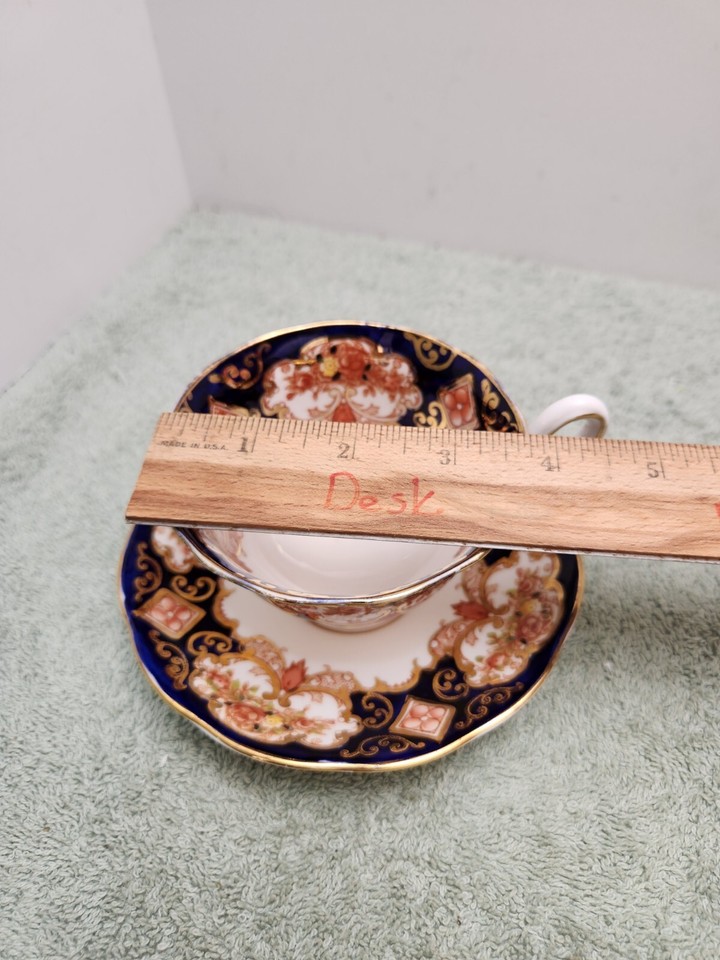 Royal Albert Derby 4534 Cup & Saucer Bone China Made in England | eBay