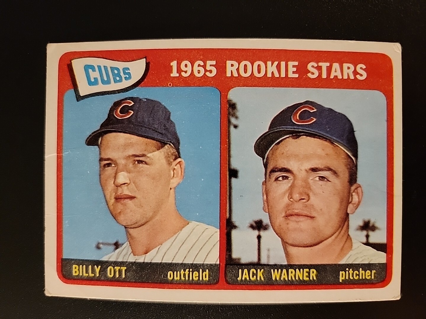 1965 Topps #354 Cubs Rookie Stars Billy Ott, Jack Warner | eBay