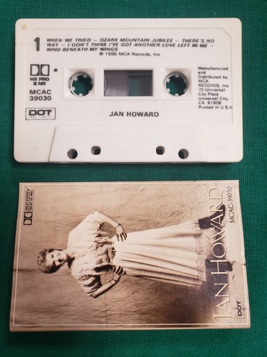 Jan Howard Self Titled Cassette Tape MCAC-39030 Mca Dot Records 1985 | eBay