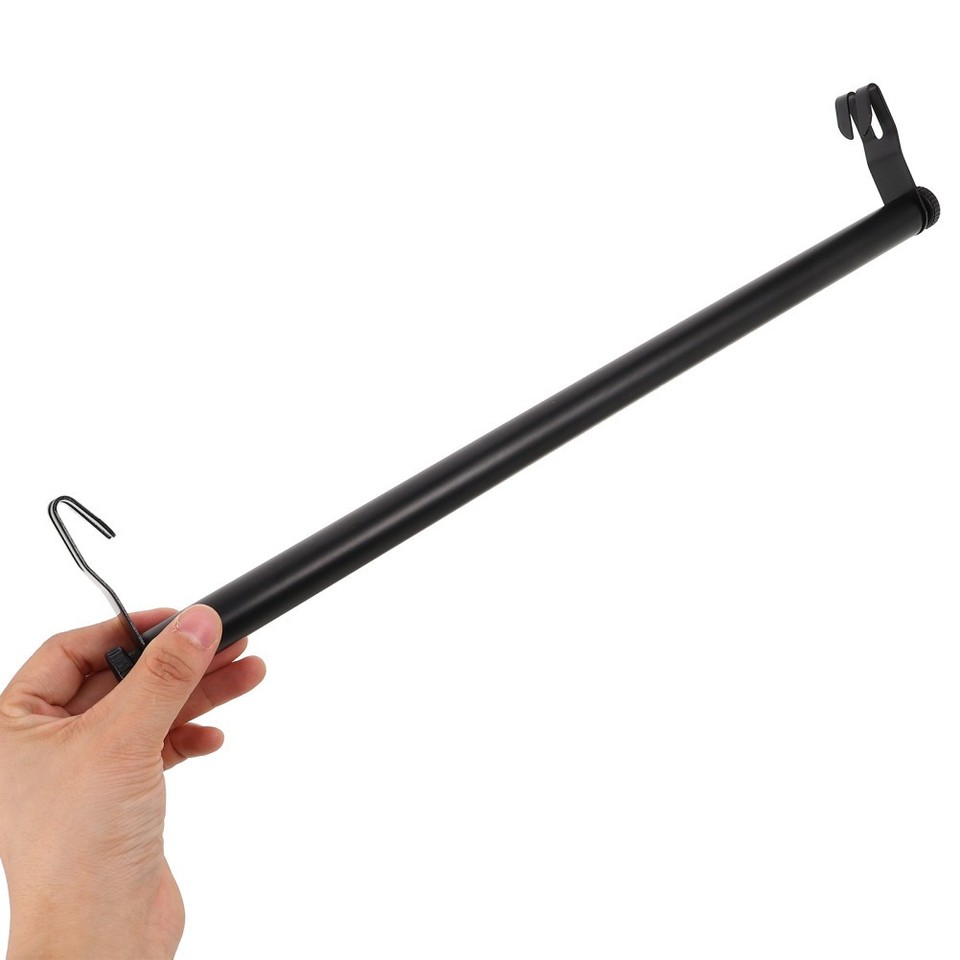 Carbon Steel Closet Rod: Hanging Bar Heavy Duty Drying Rack For Clothes ...