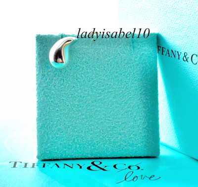 Tiffany & Co. Single Elsa Peretti Teardrop Earring Sterling Silver ...