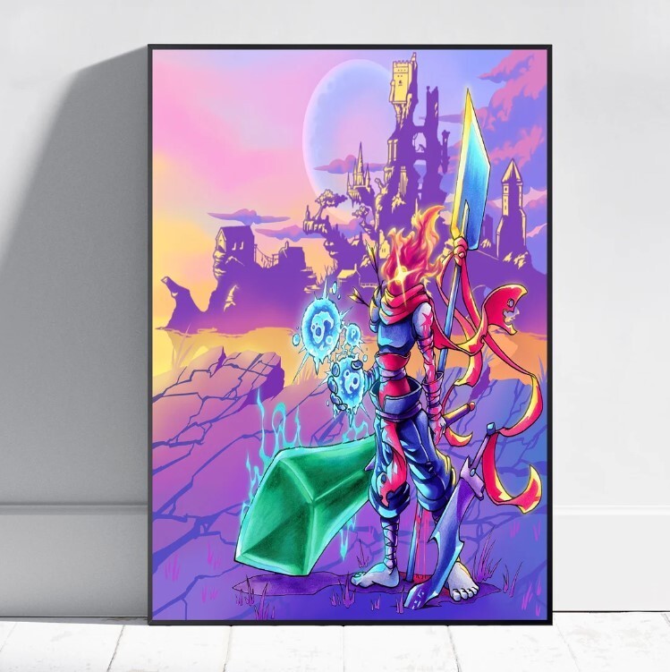 Dead Cells Poster, The Beheaded Wall Art 4 | eBay