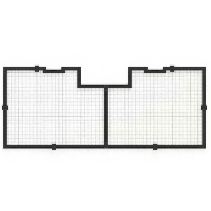 RED SEA (72" X 31") CUSTOMIZABLE DIY AQUARIUM NET COVER KIT (R42084 ...